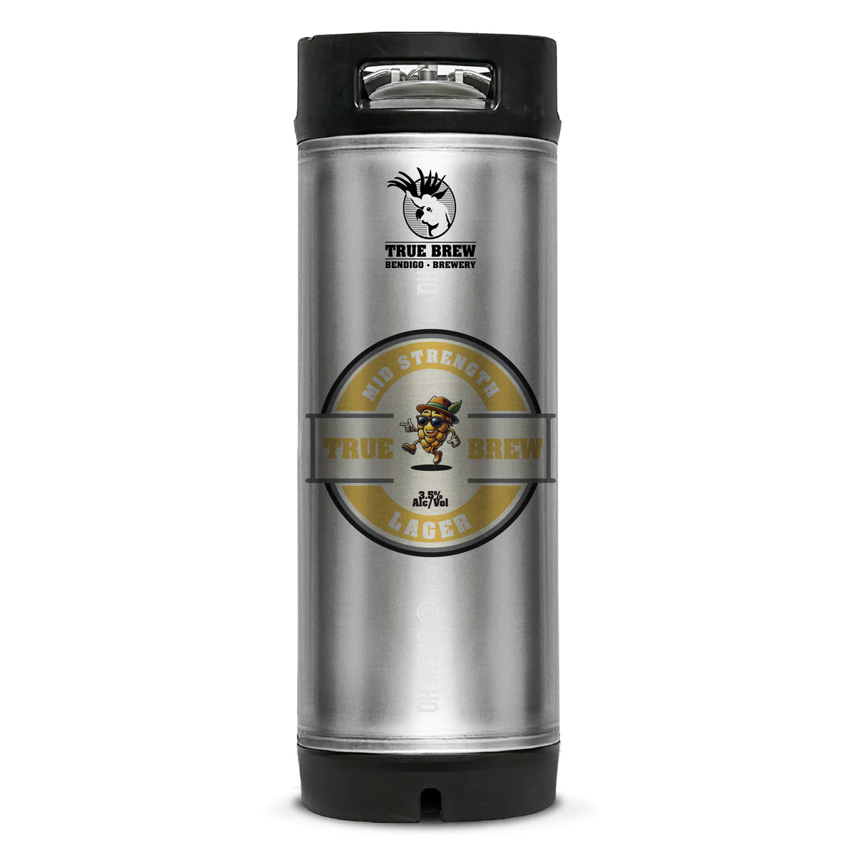 Middy Lager 19lt keg - - PICK UP ONLY – True Brew Bendigo