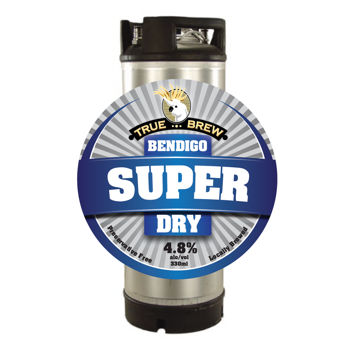 Super Dry 19lt Keg - PICK UP ONLY – True Brew Bendigo